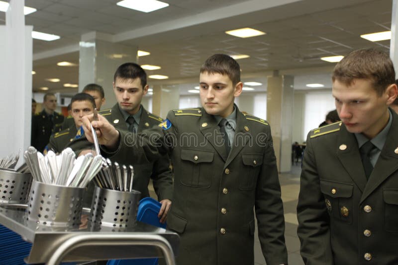 Russian military college. editorial image. Image of life - 24138990