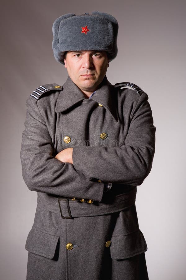 Russian military stock image. Image of communist, face - 97398117