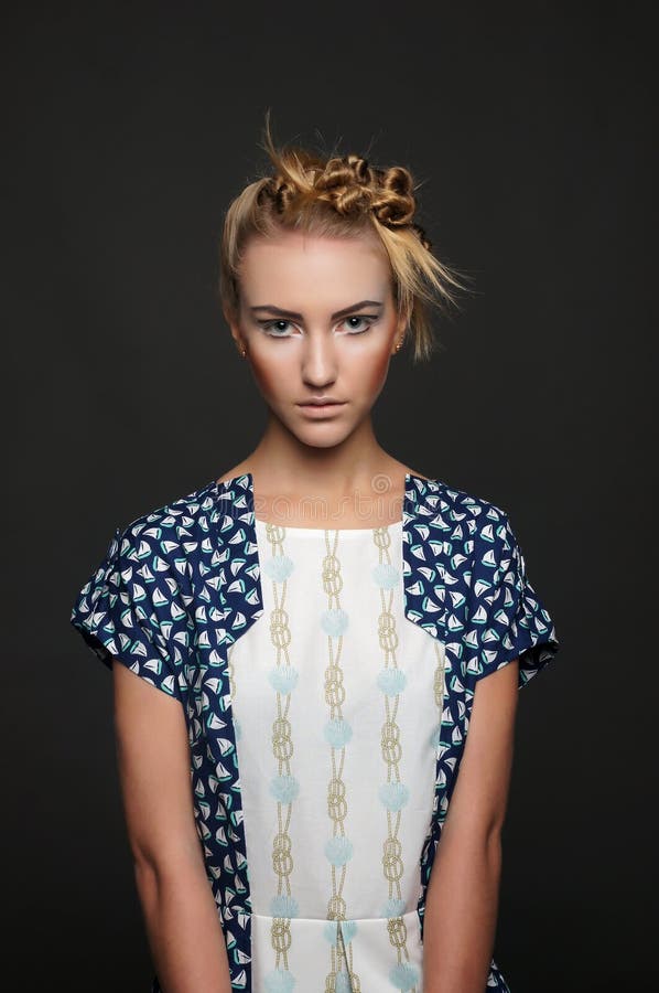 Russian model stock image. Image of close, beauty, fresh - 45350957