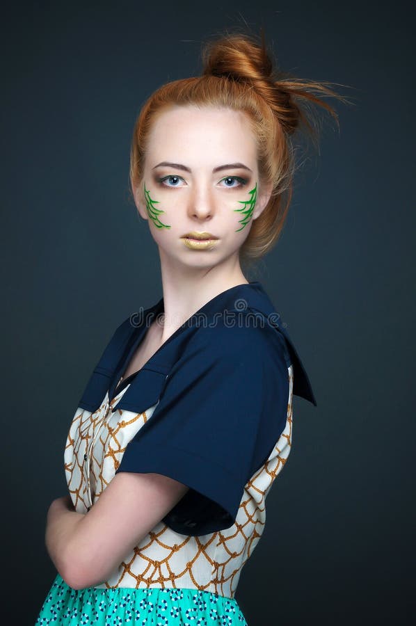 Russian model stock photo. Image of attractive, fresh - 45460676