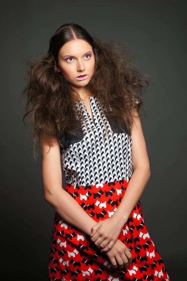 Russian model stock photo. Image of fresh, attractive - 45460696