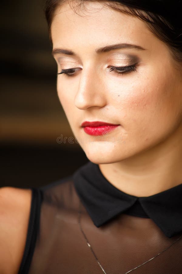 Russian Model stock image. Image of devani, makeup, russian - 53814615
