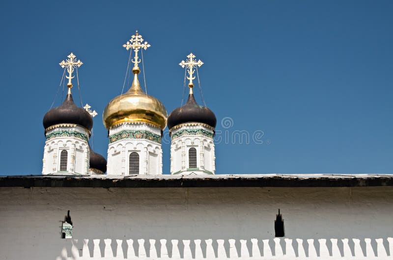 Russian monastery stock image. Image of medieval, faith - 15192237