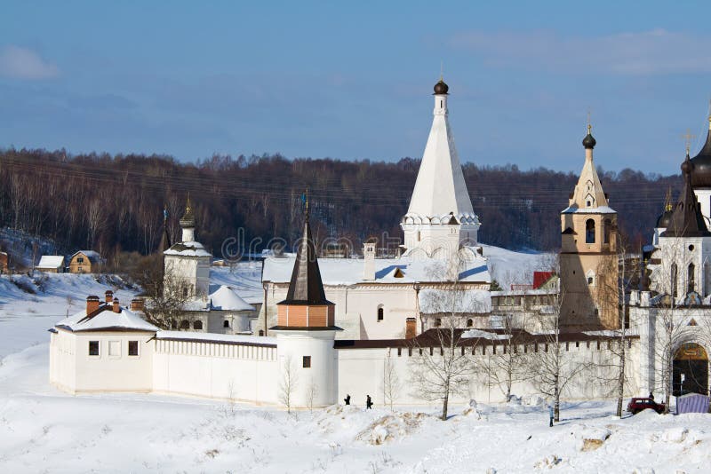Russian monastery stock image. Image of sunny, structure - 18830971