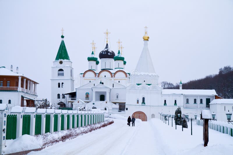 Russian monastery editorial photography. Image of bulbous - 92019847