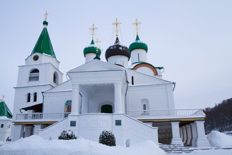 Russian monastery stock image. Image of nizhny, heritage - 92020199