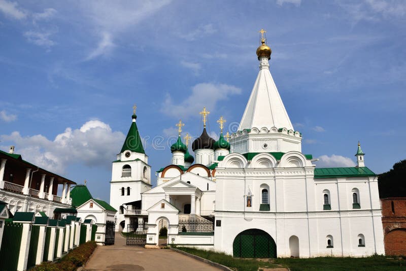 Russian Monastery in Summer Stock Image - Image of building, city: 28162357