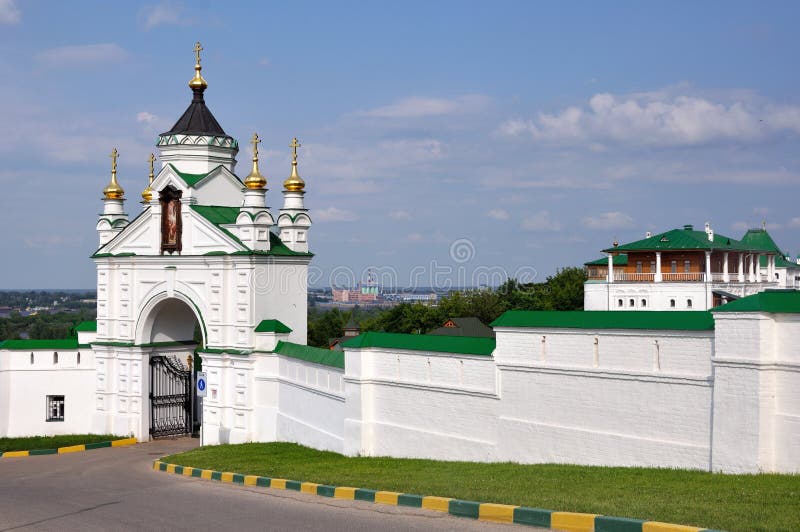 Russian Monastery in Summer Stock Image - Image of russia, built: 28162661