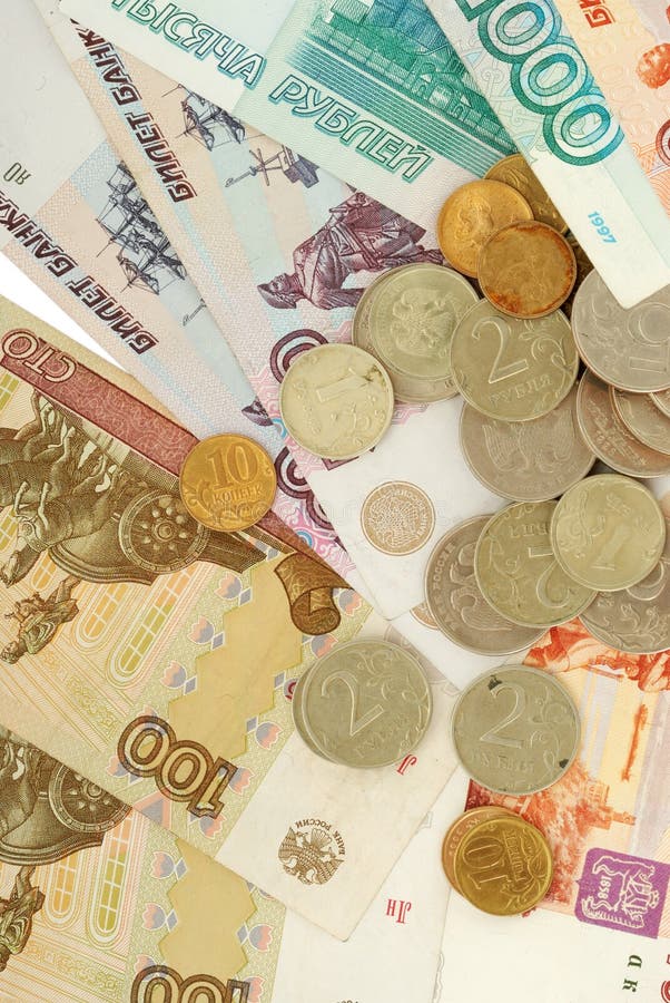 Russian moneys stock image. Image of rouble, requirement - 14615353