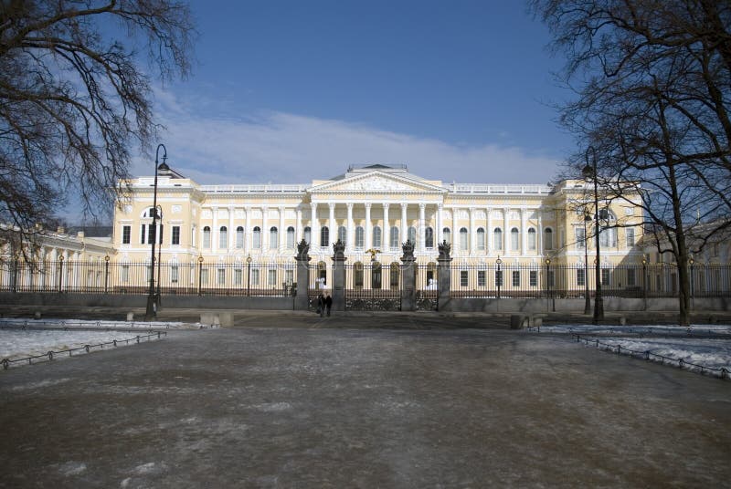 Russian museum stock image. Image of buildings, saint - 8511551