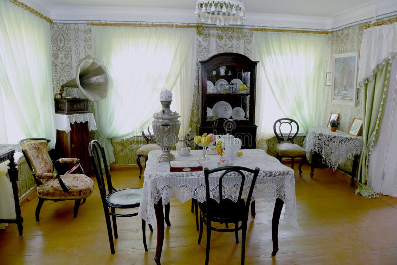Russian old house interior editorial photography. Image of russian ...