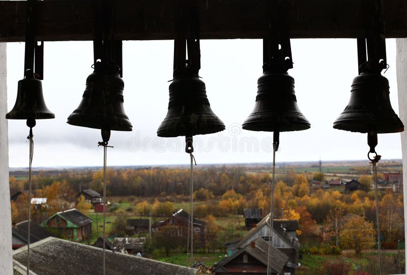 Russian Orthodox Church Bells Stock Photo - Image of temple, religion ...