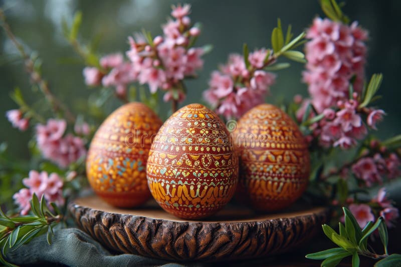Russian Orthodox Easter Celebration Concept Stock Illustration ...