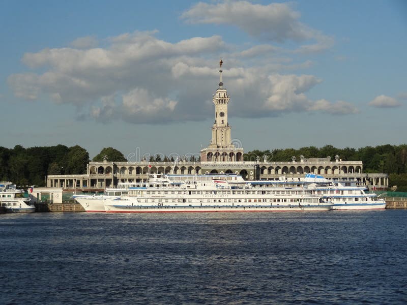 Russian Passenger Cruise Ship Editorial Photo - Image of passenger ...