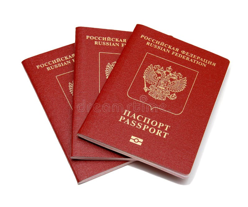 Russian passport stock image. Image of customs, subject - 28047287
