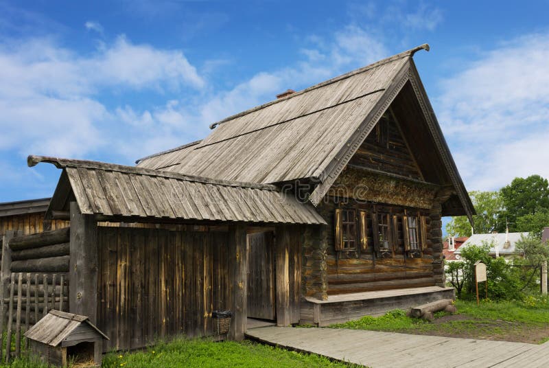 Russian Peasant House of the Nineteenth Century Stock Photo - Image of ...
