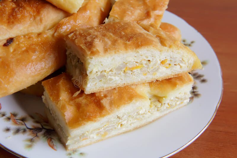 Russian Pie stock image. Image of meat, pastry, ruddy - 37198731