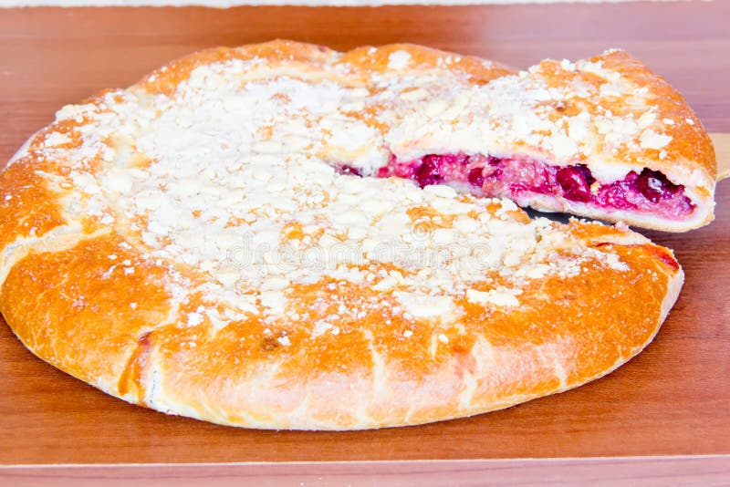 Russian Pie with meat stock image. Image of dough, belyash - 40547845