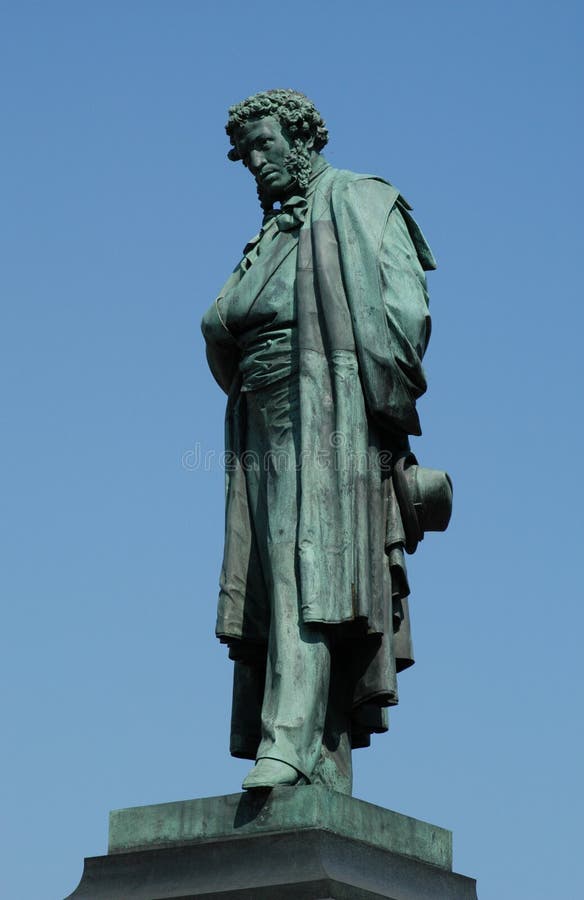 Russian Poet Pushkin stock photo. Image of literature, poet - 534410