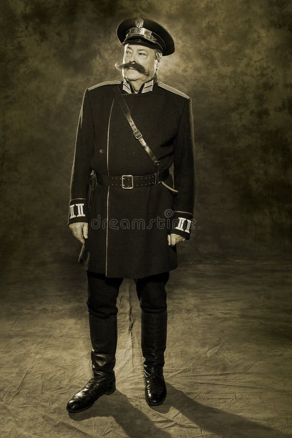 Russian Policeman of the 19th Century Stock Image - Image of police ...