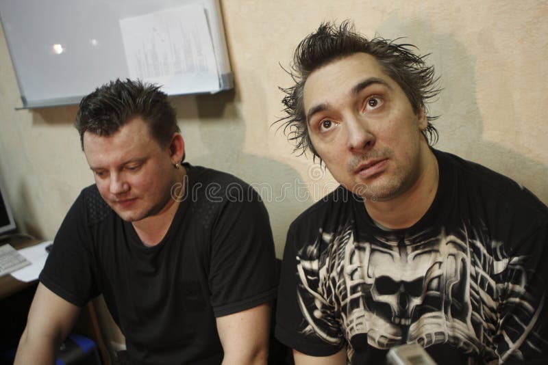 Russian Punk Band Korol I Shut Editorial Stock Image - Image of ...