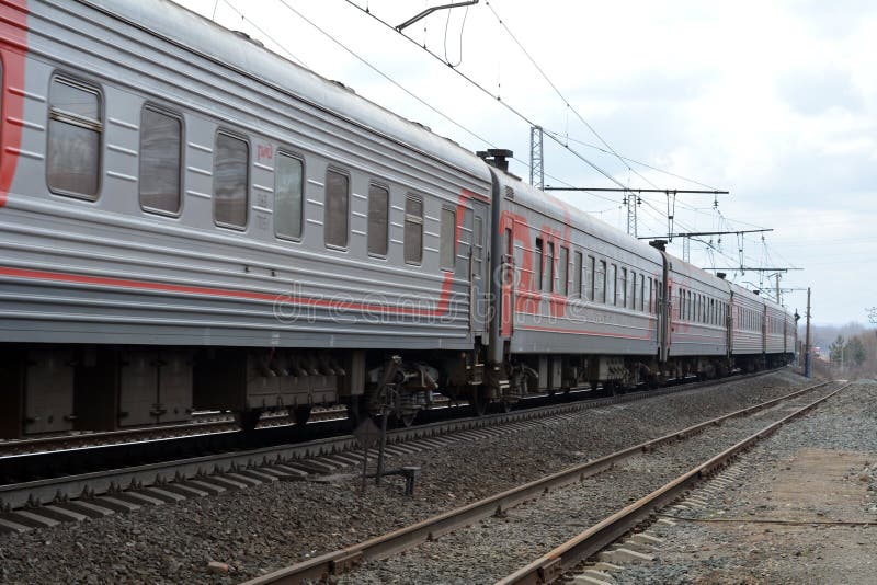 Russian Railways (RZD) editorial stock photo. Image of nature - 53234293