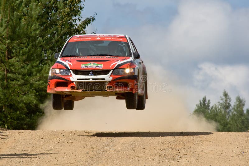 Russian rally championship editorial photo. Image of concept - 9836231