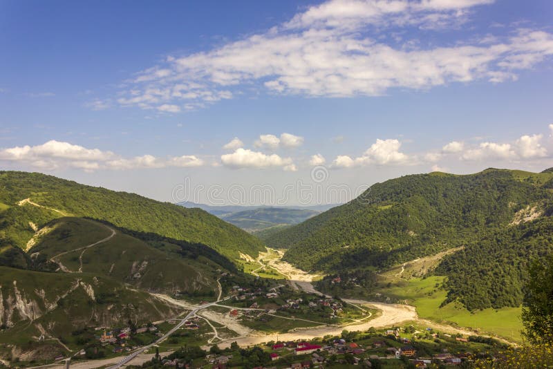 Chechen Scenery. Chechnya, Russia Stock Image - Image of europe ...