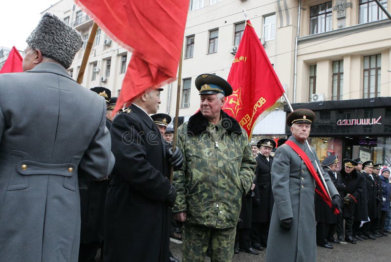 Russian revolution editorial image. Image of demonstration - 12020570