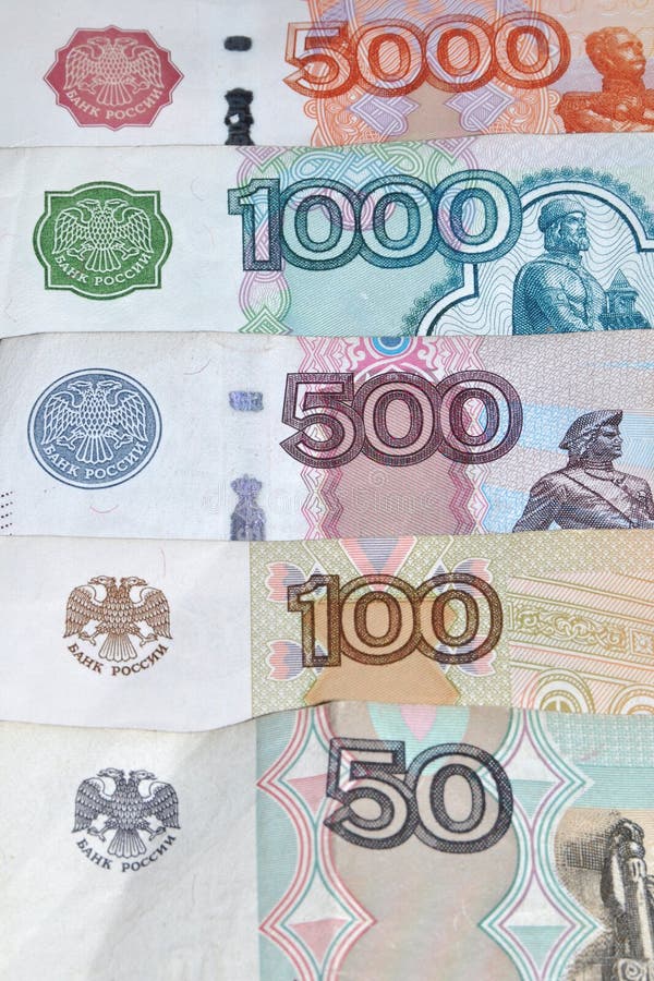 Russian roubles stock image. Image of banking, refund - 33286009