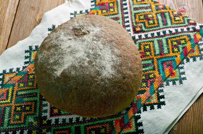 Russian round bread stock image. Image of delicious, bakery - 70312153