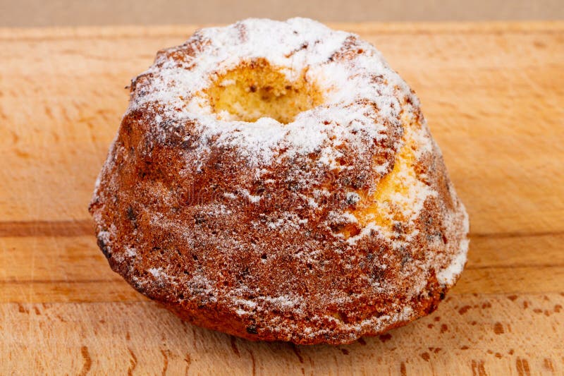 Russian Rum Baba stock photo. Image of baked, portion - 125542180