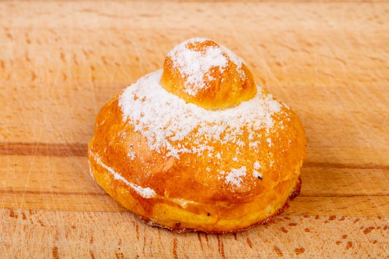 Russian Rum Baba stock photo. Image of white, baba, sweet - 125552286