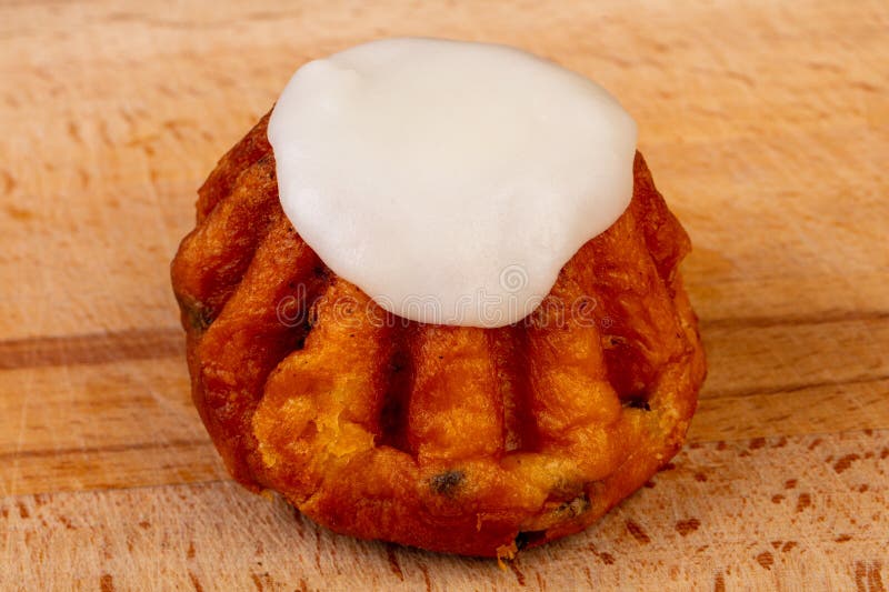 Russian Rum Baba stock image. Image of brown, delicious - 127966413