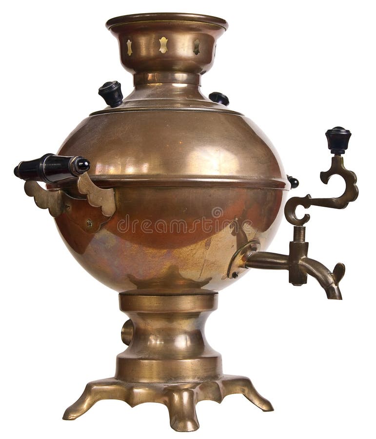 Samovar stock photo. Image of brass, russia, kitchen - 17478104