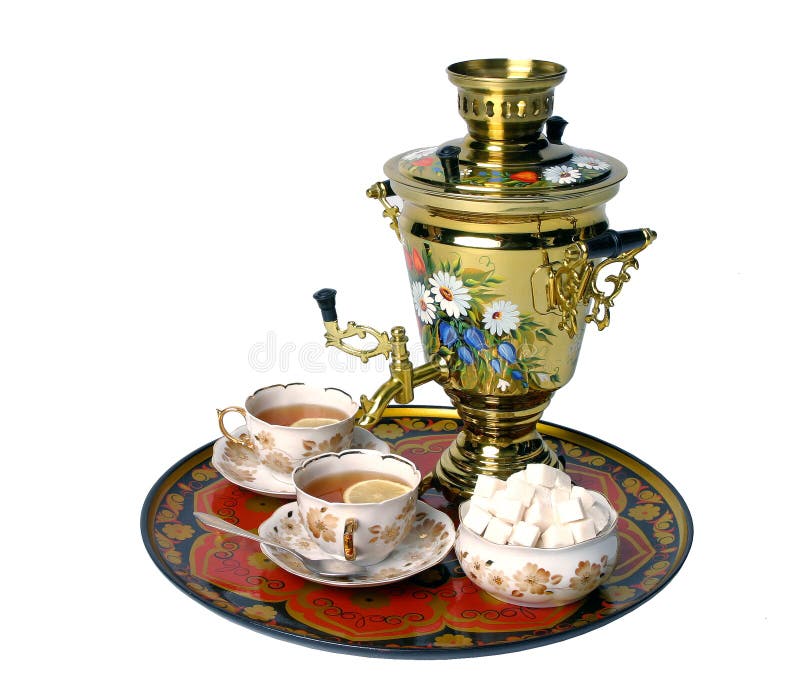 Russian samovar stock image. Image of meal, russia, history - 34246043