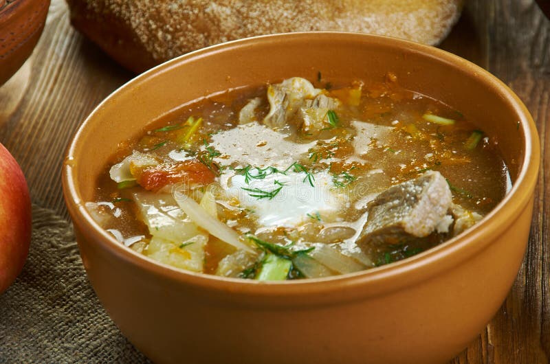 Russian Shchi stock image. Image of cooking, carrot - 138419531