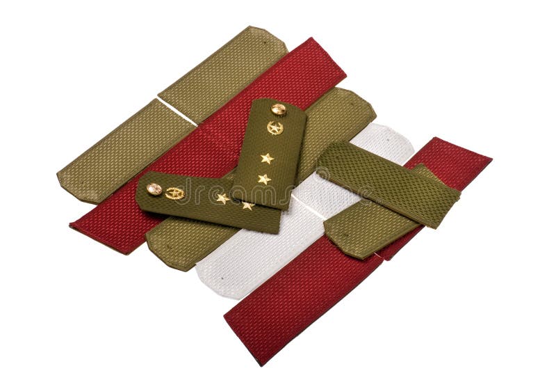 Russian shoulder strap stock image. Image of banner, ribbon - 20845243