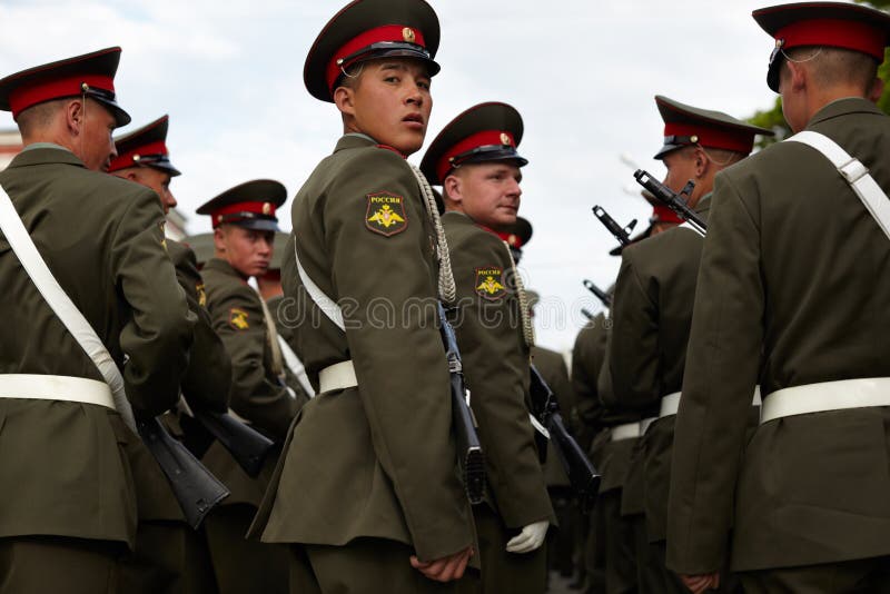Soldiers stock image. Image of editorial, service, russia - 2019911