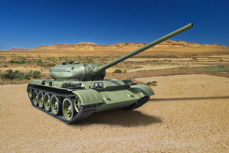 Russian Soviet Medium Tank T-54 of 1946 Stock Image - Image of fight ...