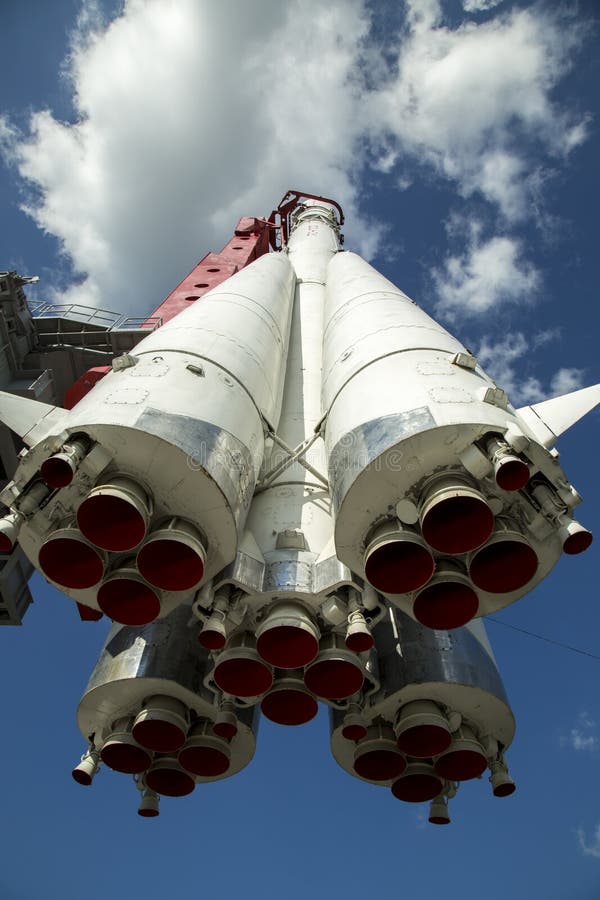 Russian Space Rocket editorial photo. Image of launch - 92315901