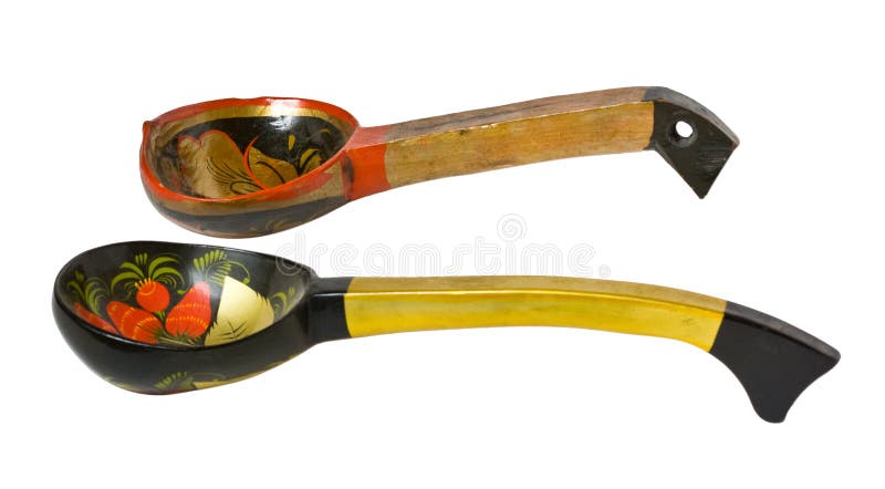 Russian spoon stock image. Image of wood, tool, fashioned - 18268323