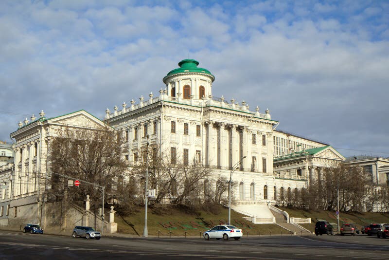 Russian state library stock photo. Image of state, green - 38785258
