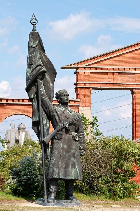 Russian statue stock photo. Image of liberty, park, historical - 28449740