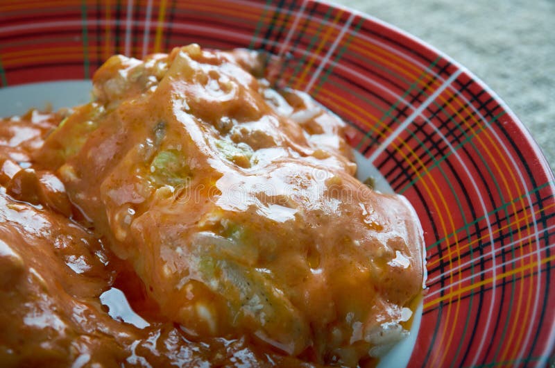 Russian Style Stuffed Cabbage Stock Photo - Image of meal, golubcy ...