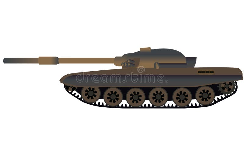 Side View Military Tank Stock Illustrations – 382 Side View Military ...