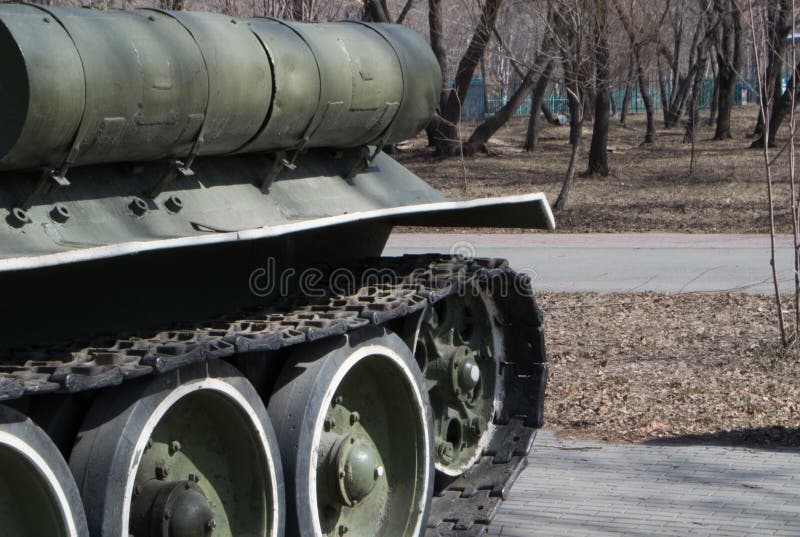 Russian tanks stock image. Image of protection, construction - 69848223
