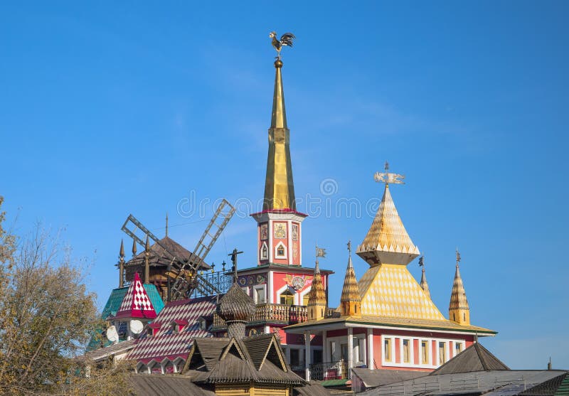 Russian tower stock image. Image of architectural, izmailovo - 48306781