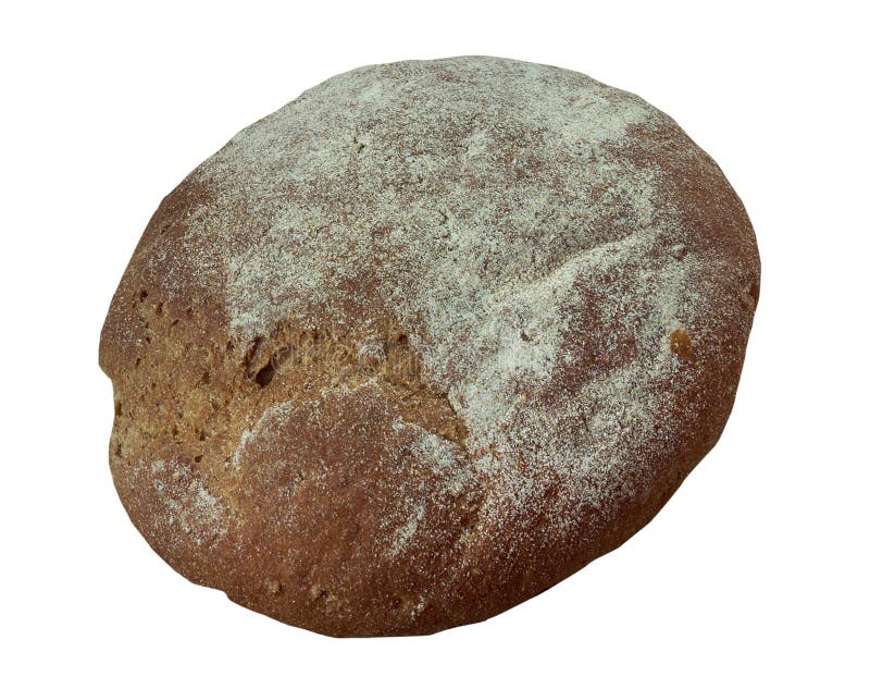 Russian Traditional Round Bread Stock Image - Image of bread, loaf ...