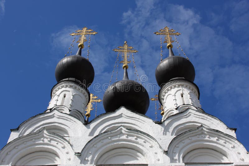 Russian Traditonal Medieval Monastery Stock Photo - Image of ...
